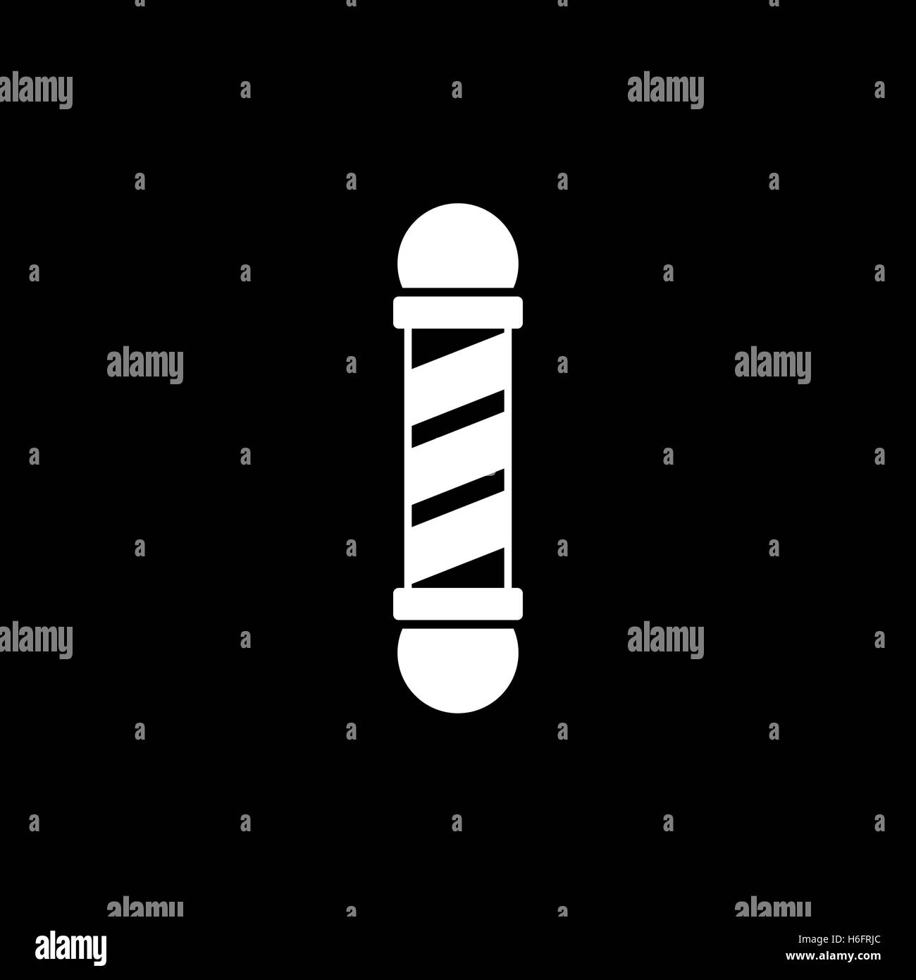 Spiral barber sign Black and White Stock Photos & Images - Alamy