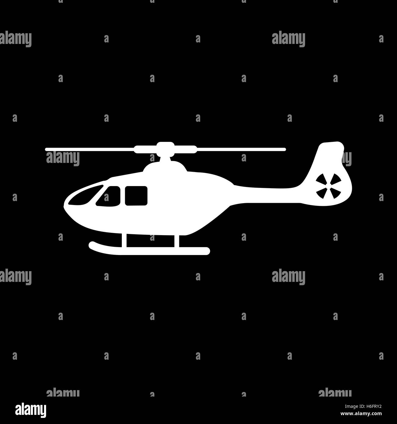 Helicopter fuselage Black and White Stock Photos & Images - Alamy