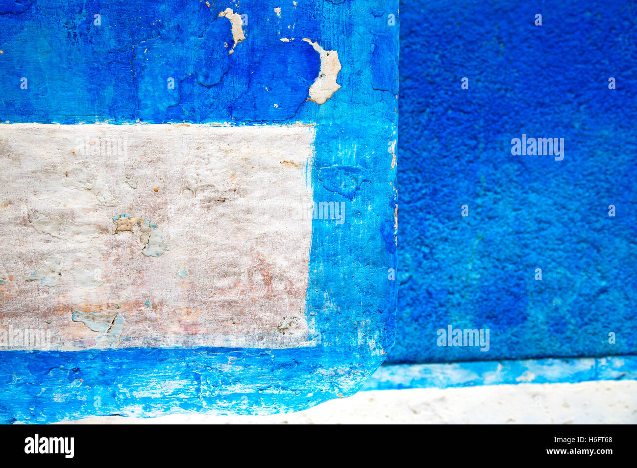 blue in texture wall and morocco africa abstract Stock Photo - Alamy