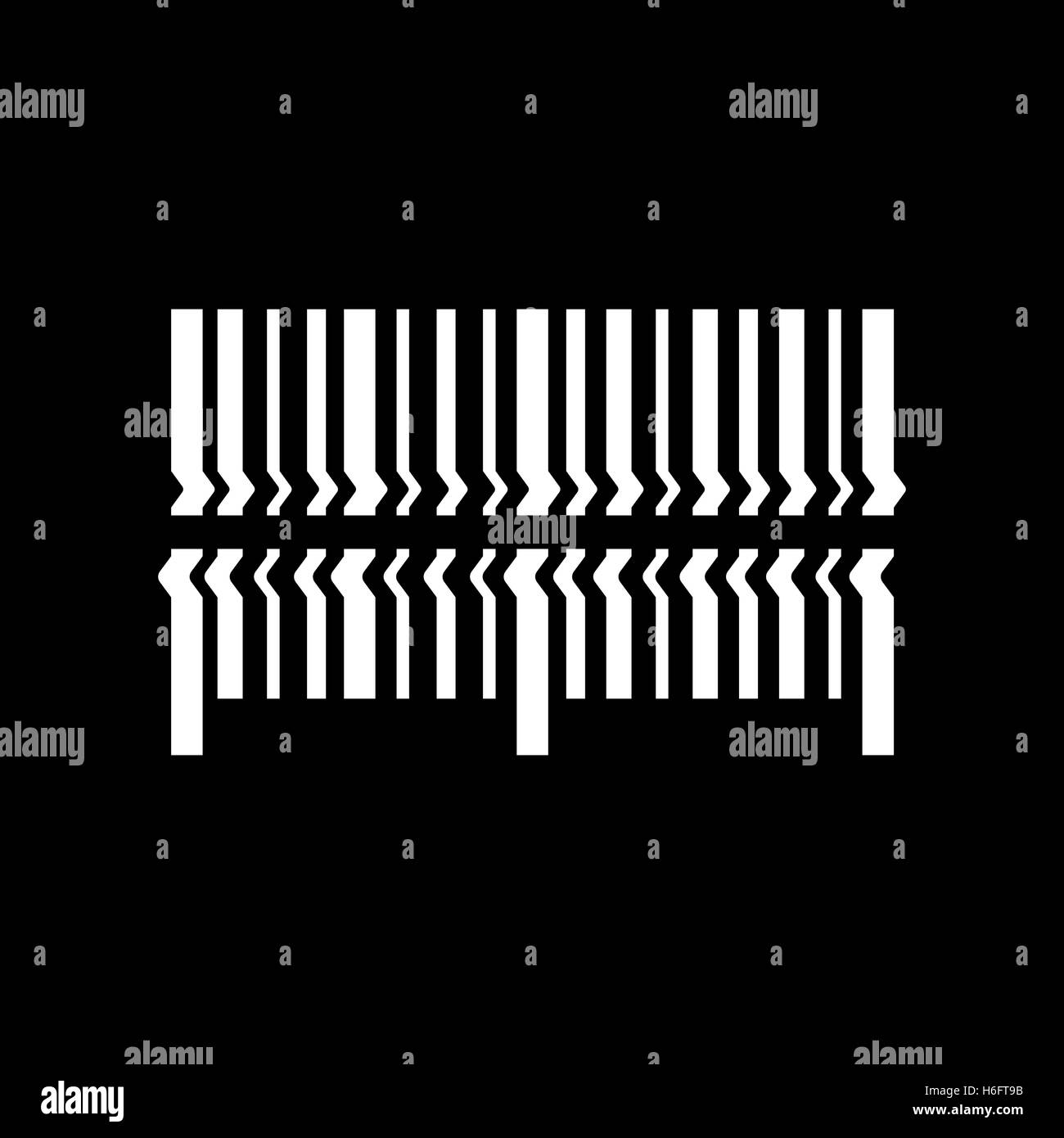 Scan the bar code icon. Barcode scanning symbol. Flat Vector ...