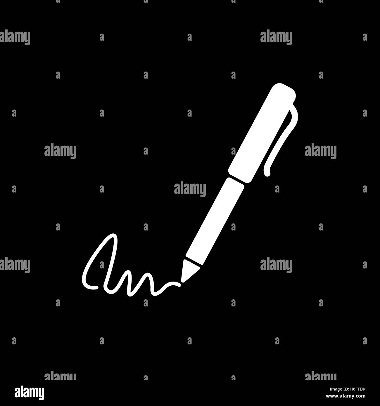 To undersign Stock Vector Images - Alamy