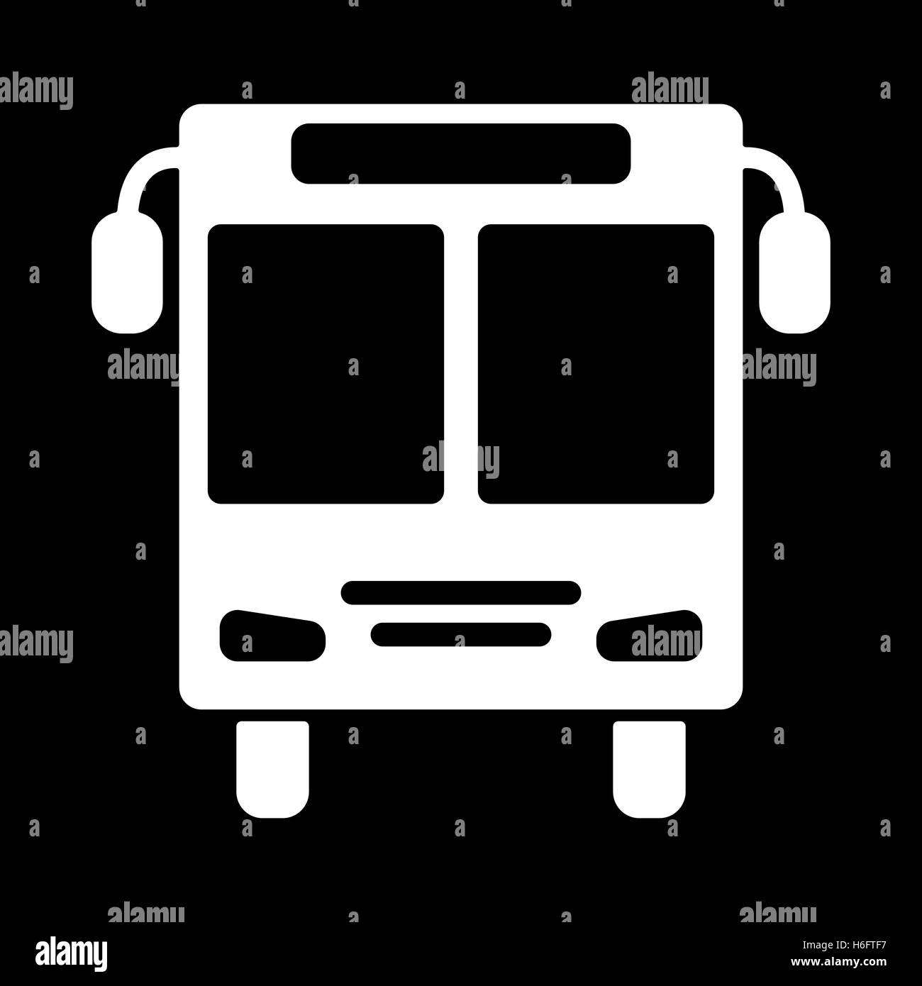 Bus stop view Black and White Stock Photos & Images - Alamy