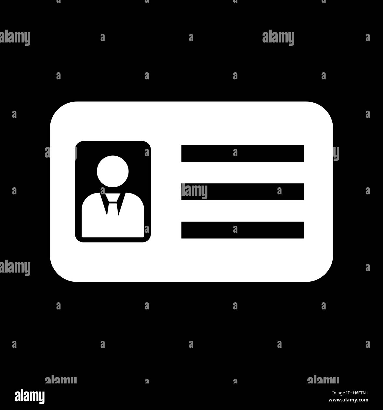 Driver's id card Stock Vector Images - Alamy