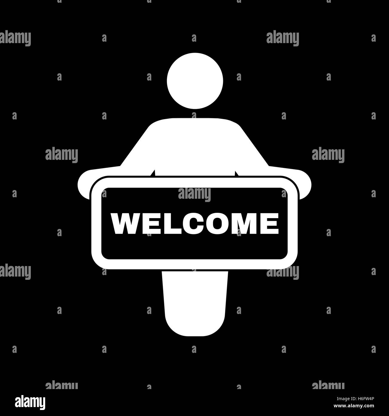 Welcom banner hi-res stock photography and images - Alamy