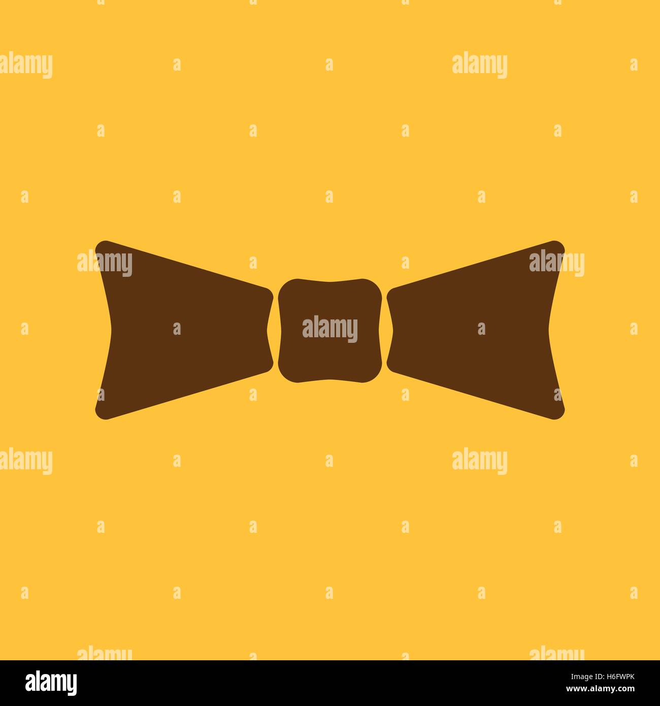 The bow tie icon. Bow tie symbol. Flat Vector illustration Stock Vector ...