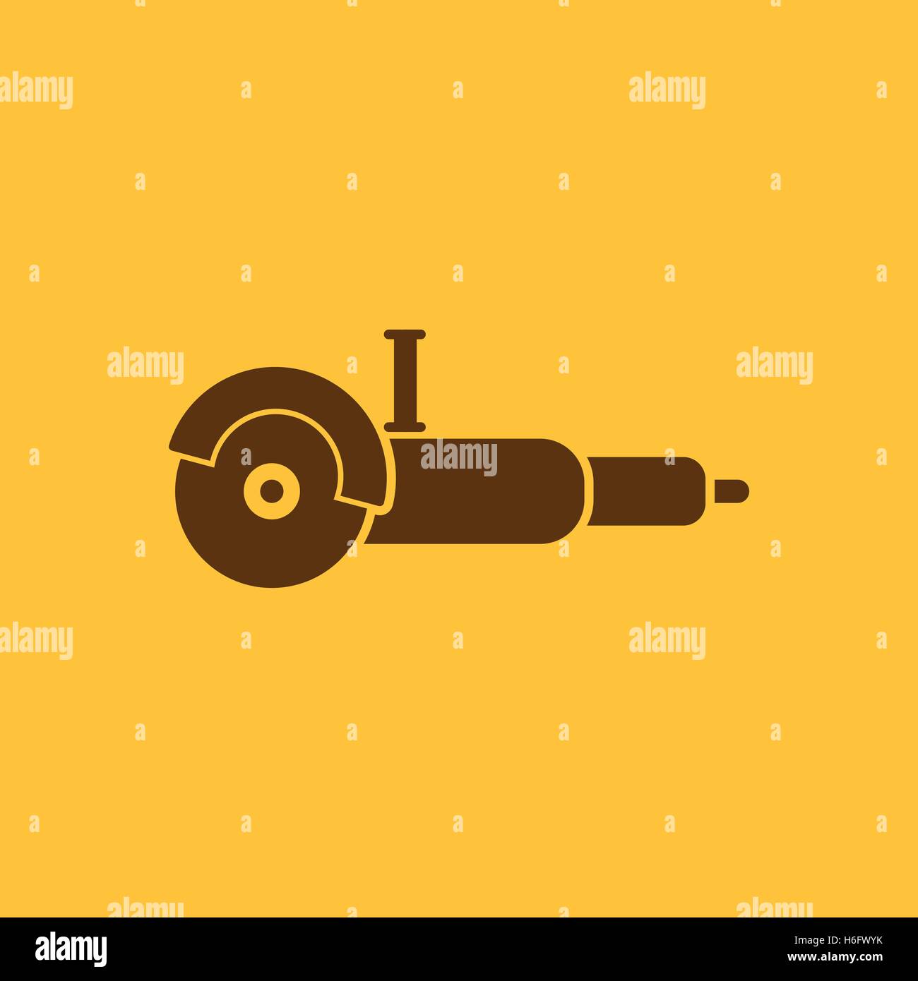 Danger hand tool object job Stock Vector Images - Alamy