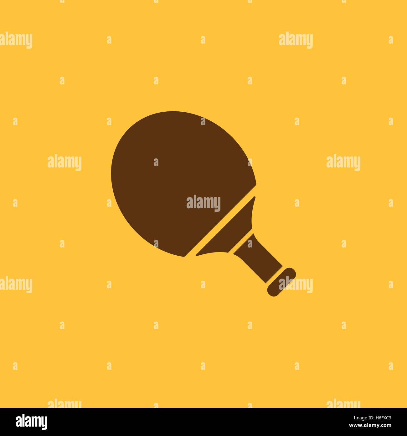 Tennis icon. Game symbol. Flat illustration Stock Vector Image & Art ...