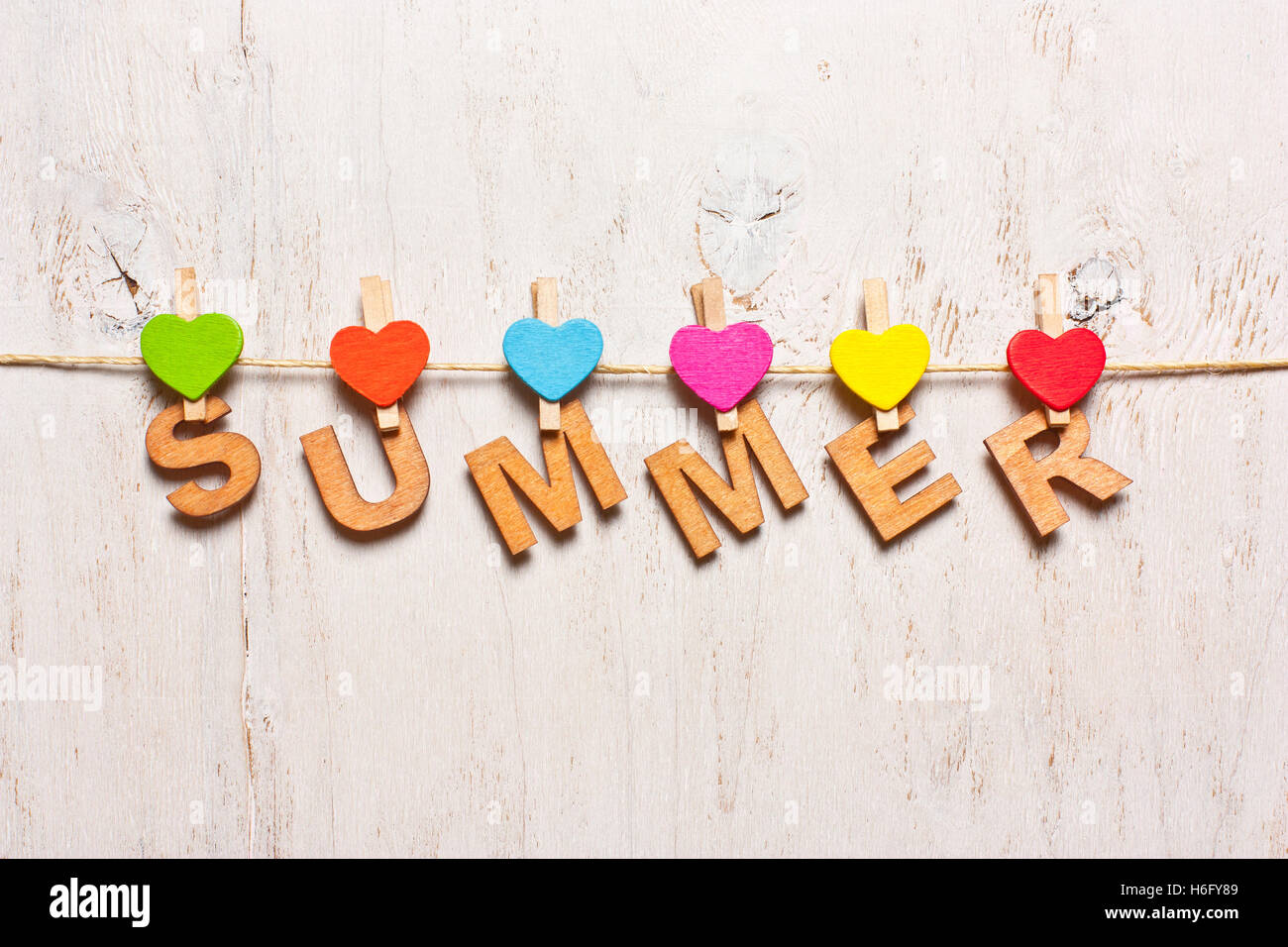 Word summer hi-res stock photography and images - Alamy