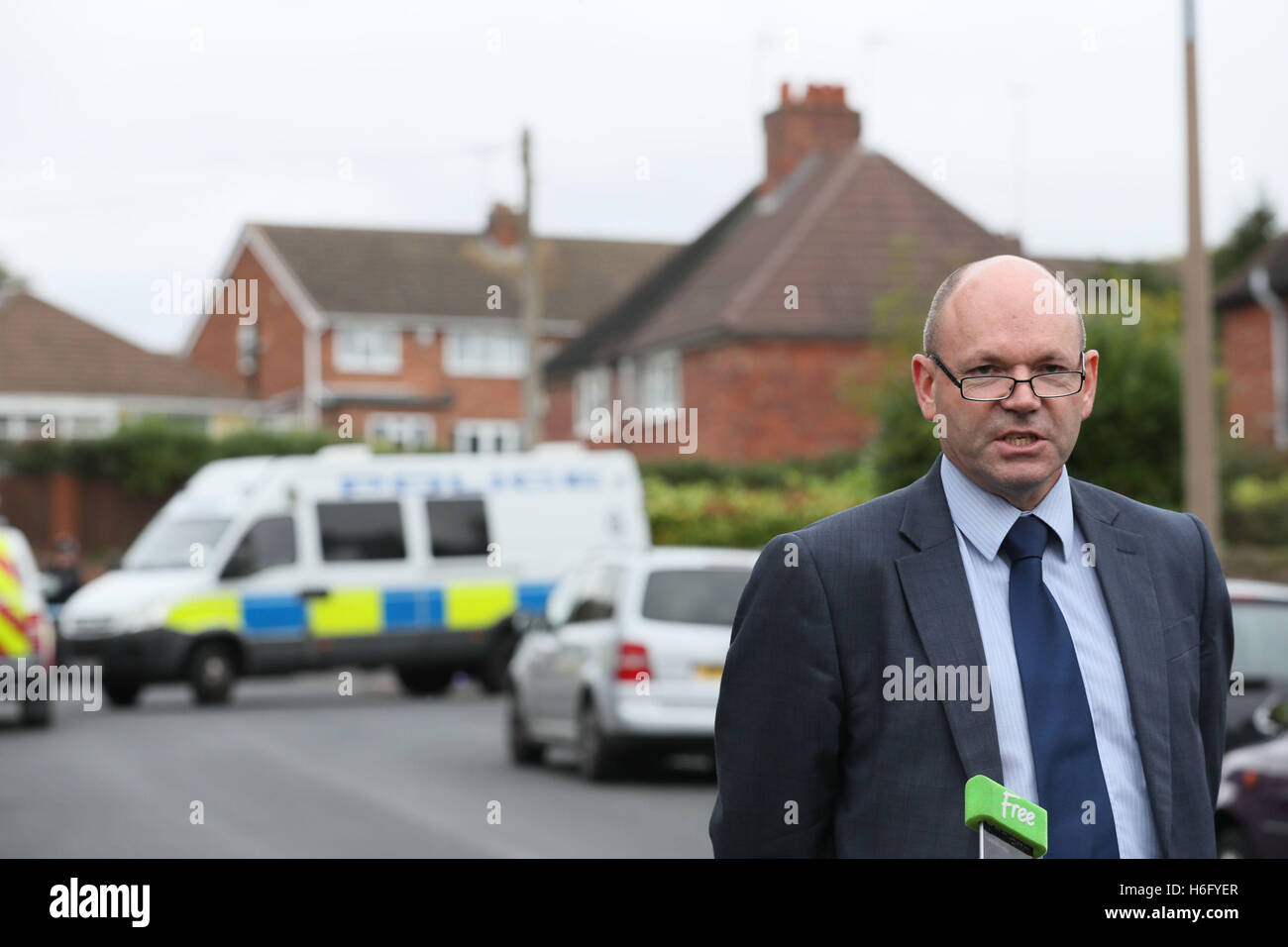 West midlands police speaking scene hi-res stock photography and images ...