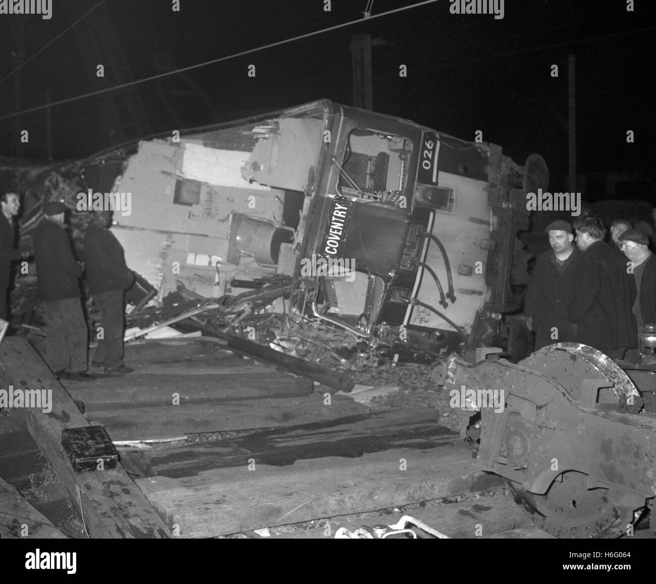 The four-car passenger train, which was in collision with a Diesel ...