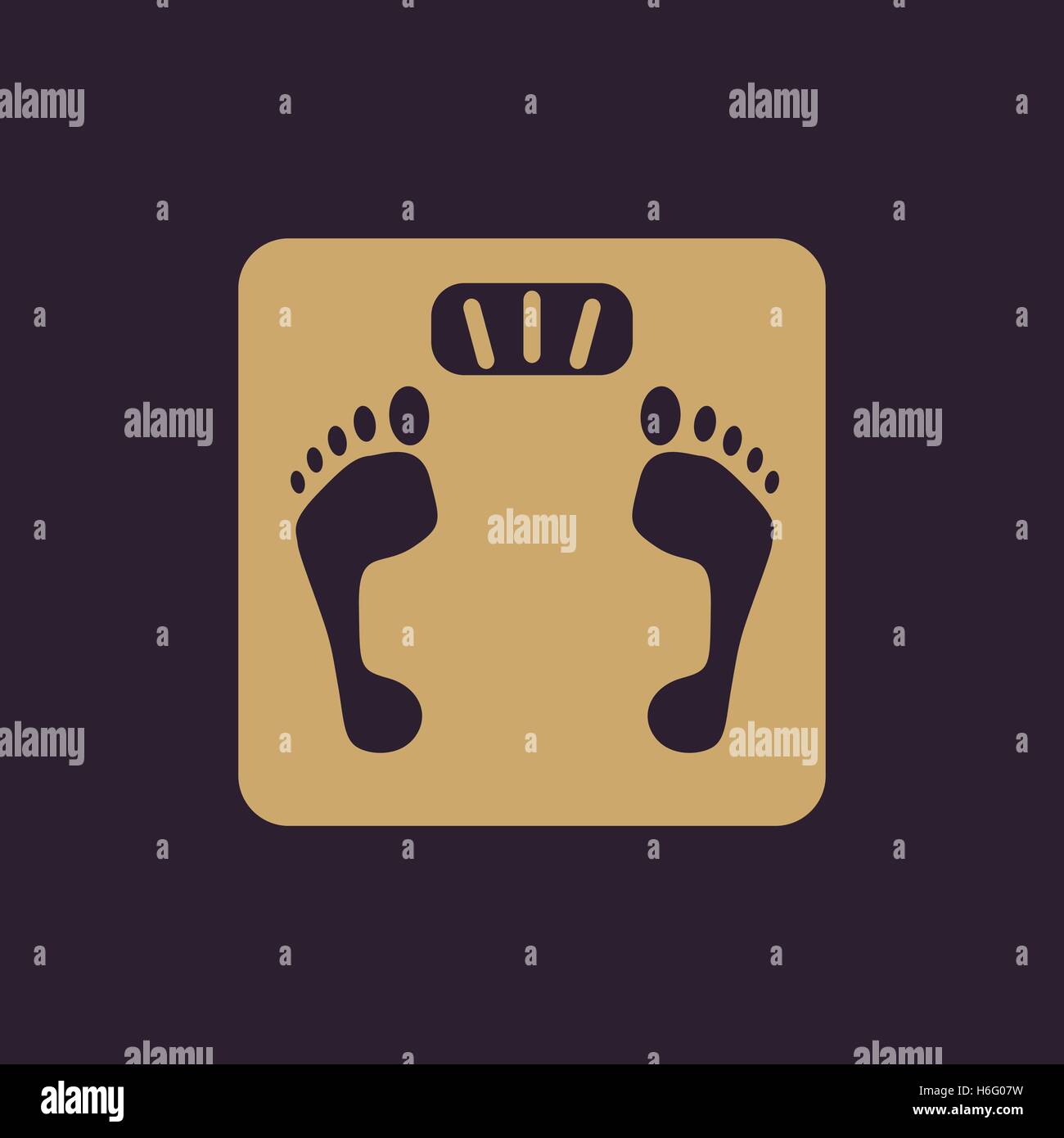 The scales icon. Scales symbol. Flat Stock Vector Image & Art - Alamy
