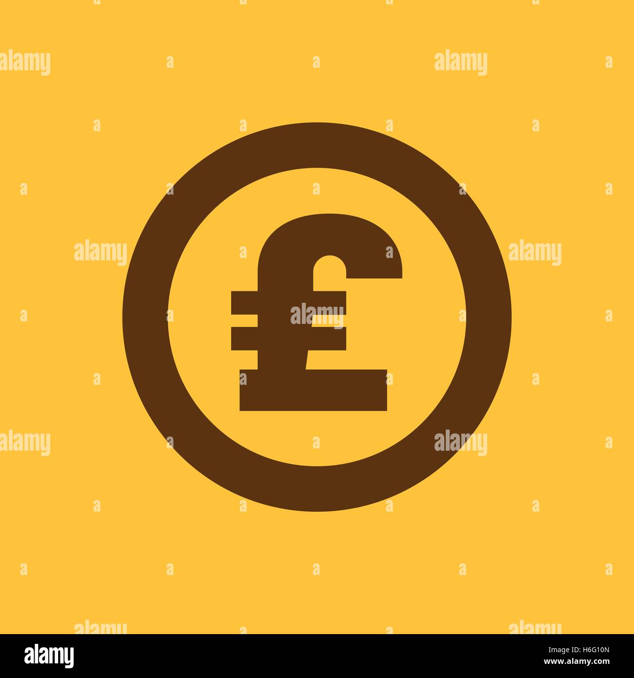 The pound sterling icon. Cash and money, wealth, payment symbol. Flat ...