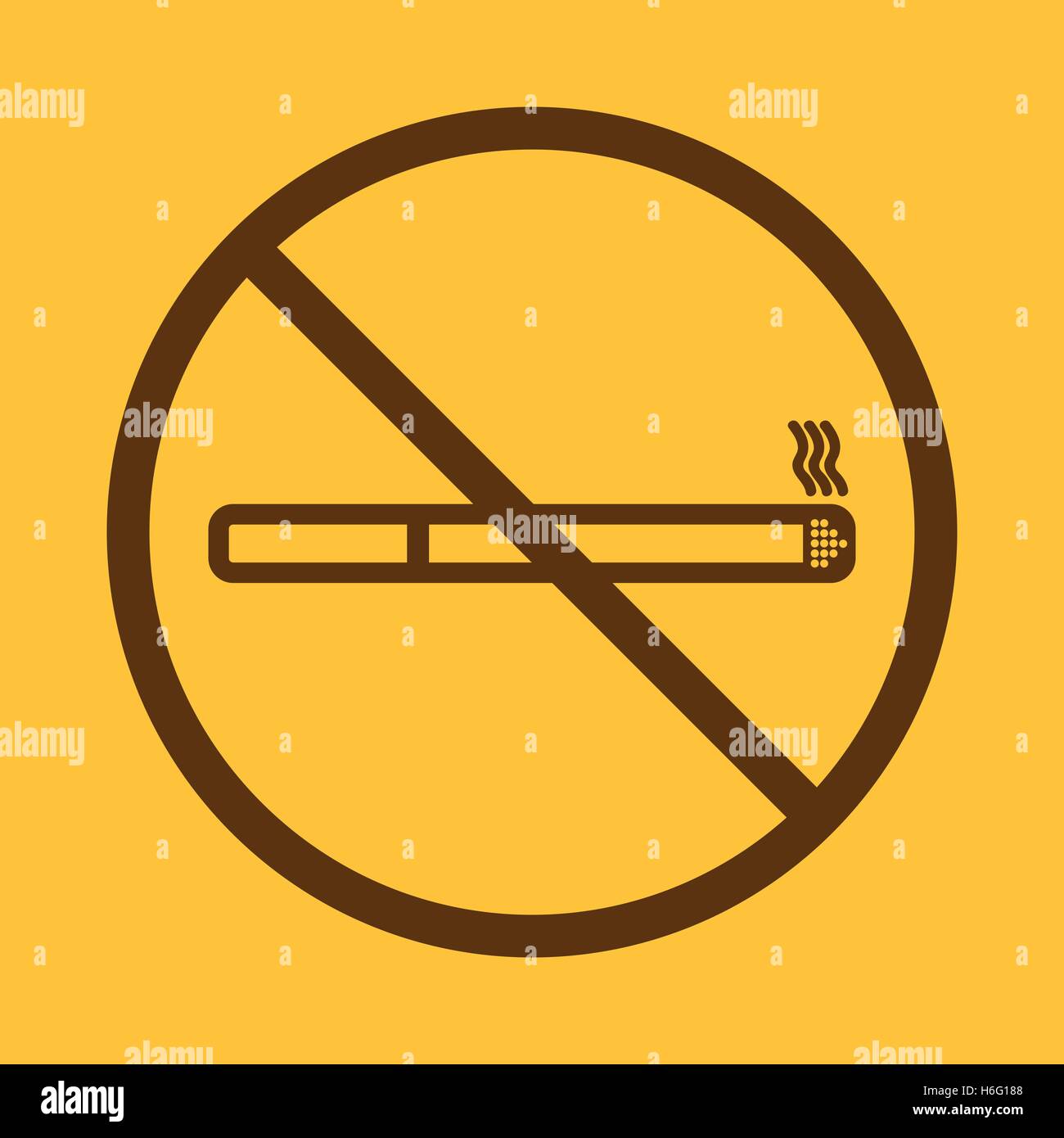 No smoke icon. Stop smoking symbol. Vector. Icon for public places ...