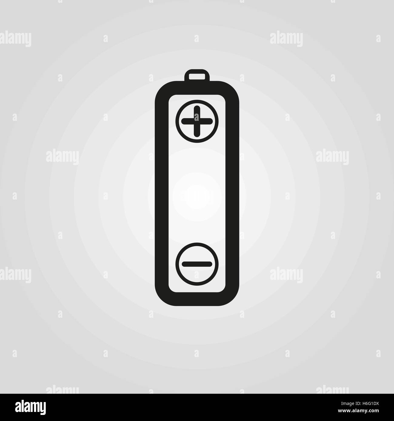 The vector battery icons on white background Stock Vector Image & Art ...