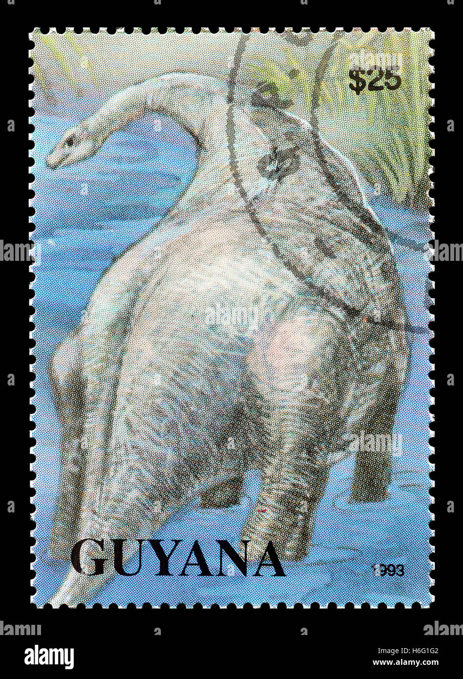 Guyana stamp 1993 Stock Photo - Alamy