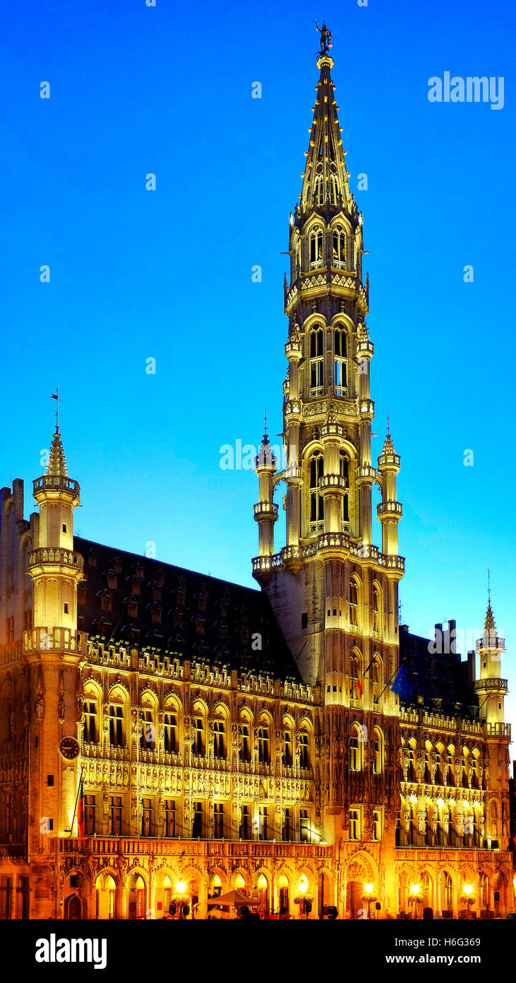 Brussels Town Hall, Brussels, Belgium Stock Photo - Alamy