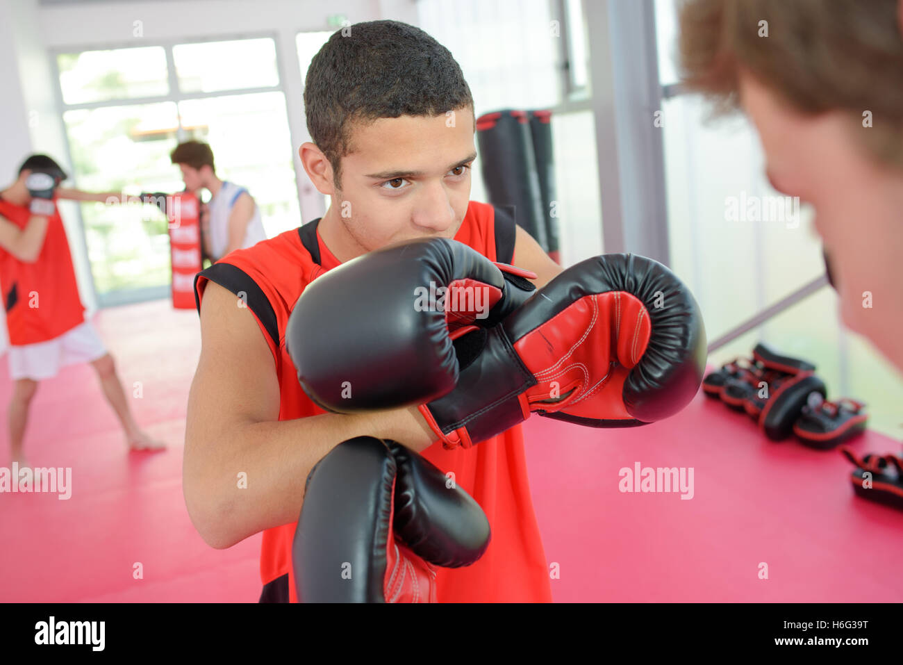 Boxing technique hi-res stock photography and images - Alamy