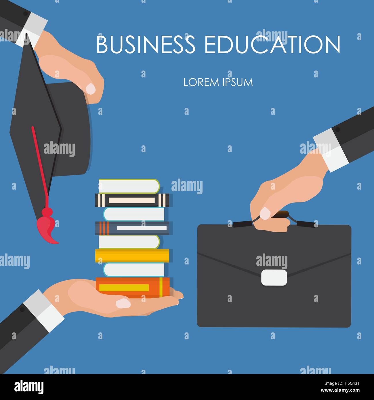 Helping Hand. Business Education Concept. Trends and innovation Stock ...
