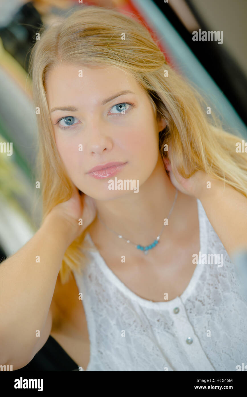 Woman locket hi-res stock photography and images - Alamy