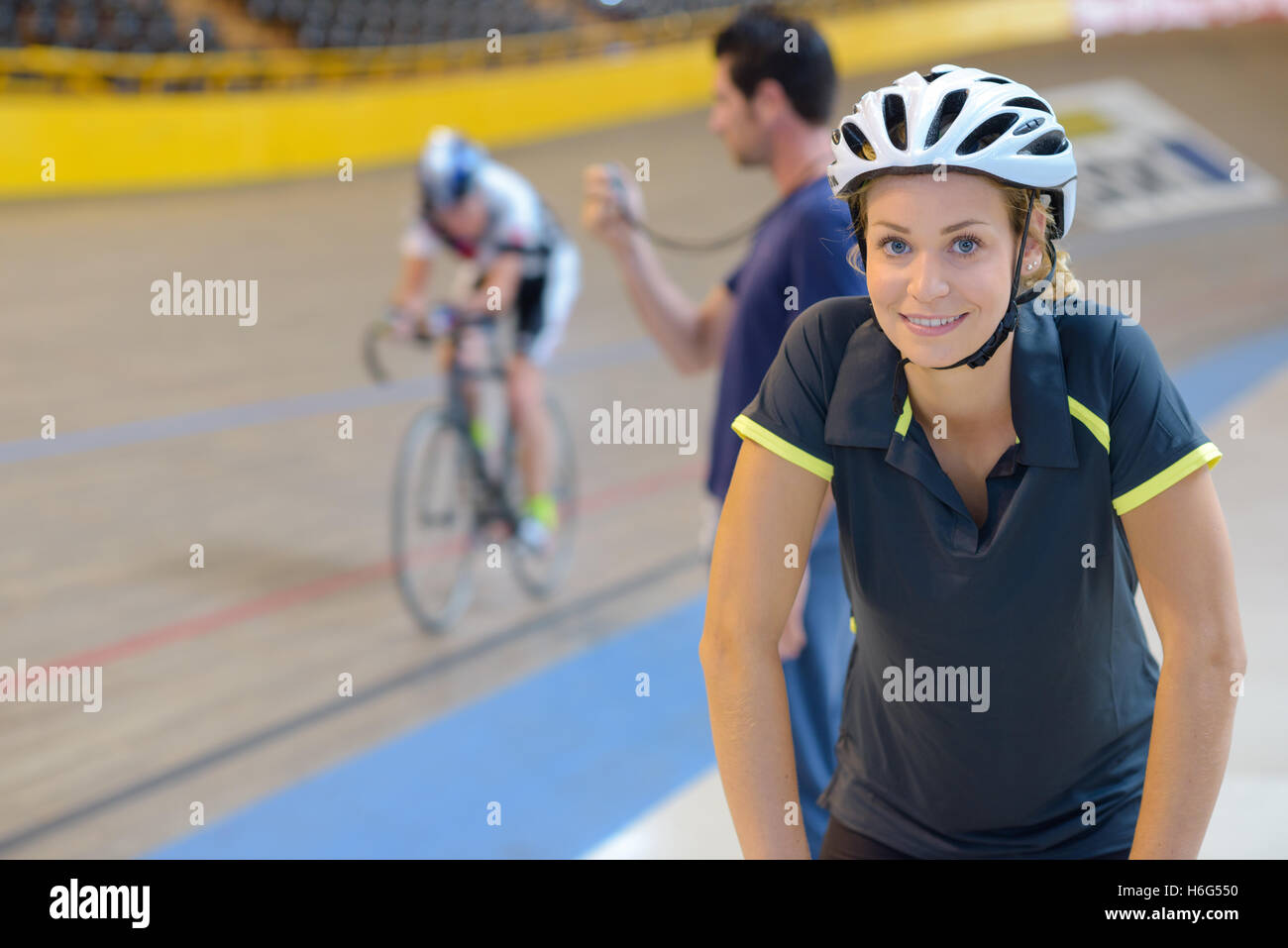 preparing for the cycling competition Stock Photo - Alamy