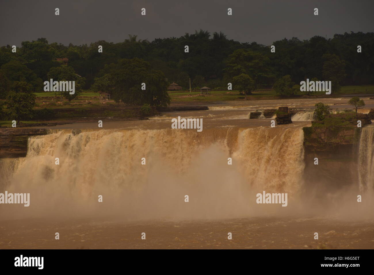 Chitrakot waterfall, Chattishgarh, India Stock Photo - Alamy