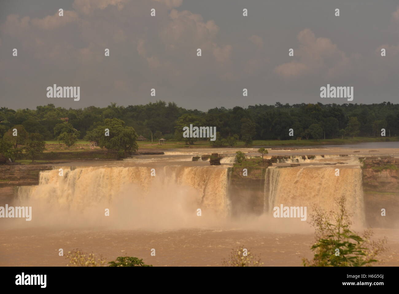 Chitrakot waterfall, Chattishgarh, India Stock Photo - Alamy