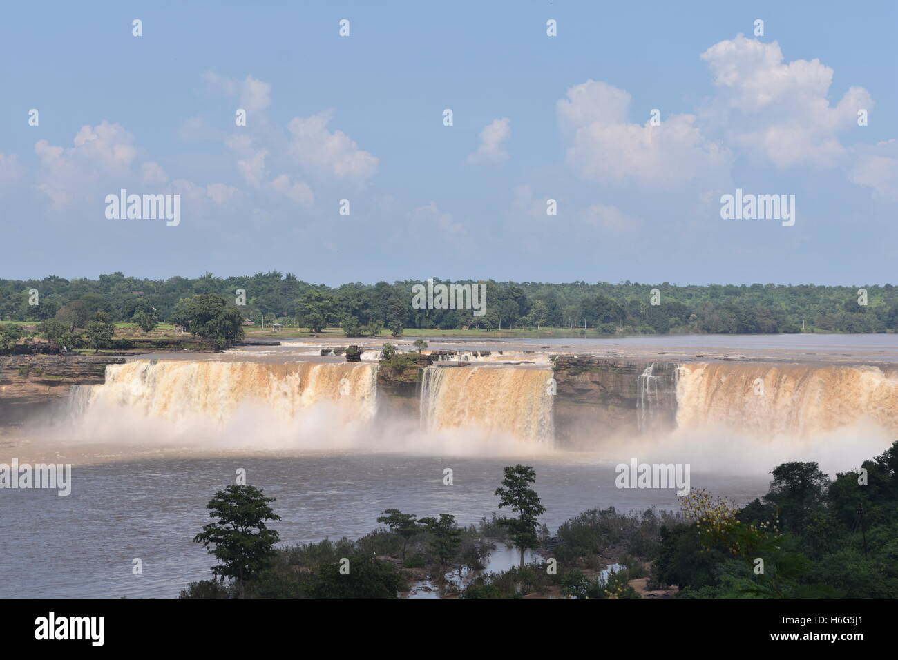 Chitrakot waterfall, Chattishgarh, India Stock Photo - Alamy