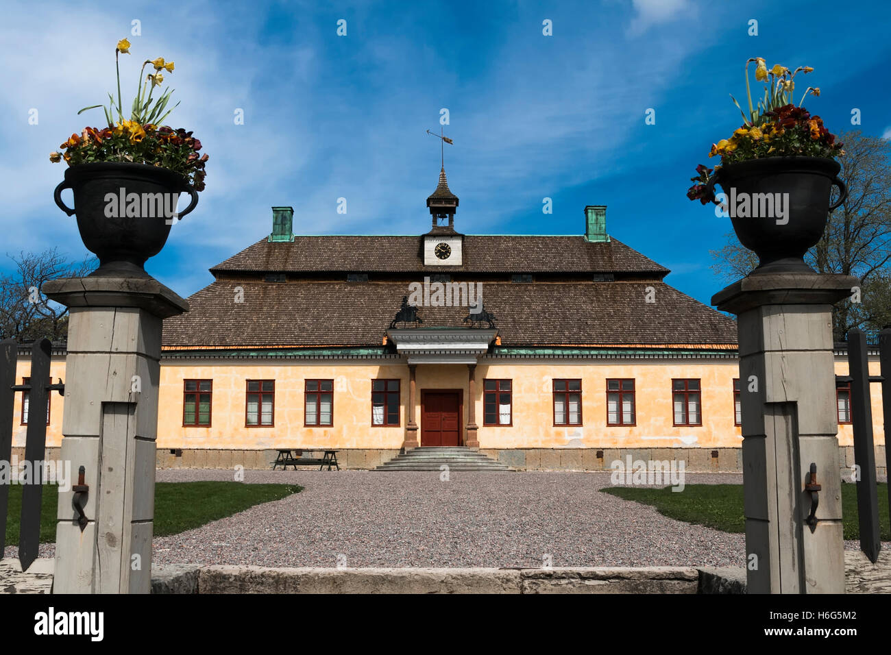 Skansen building hi-res stock photography and images - Alamy