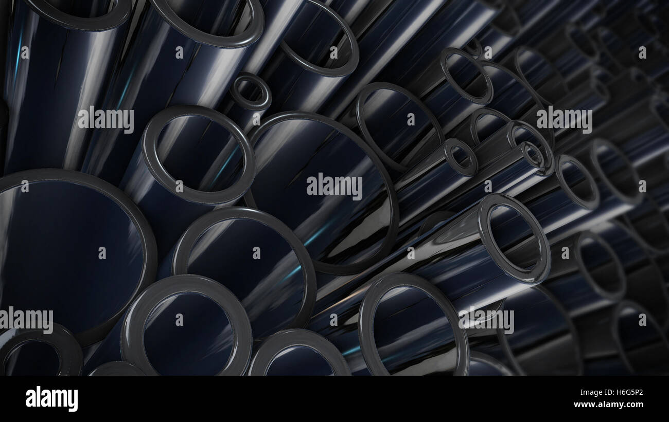 3d rendering . Industrial manufacturing business production concept ...