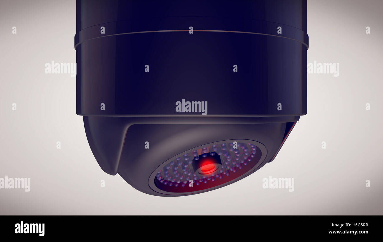 3d rendering of Indoor Security Camera, CCTV on location Stock Photo ...