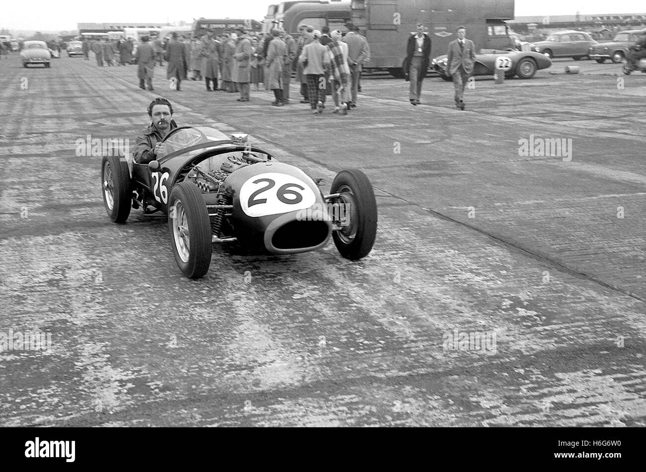 Silverstone british grand prix f1 Black and White Stock Photos & Images ...