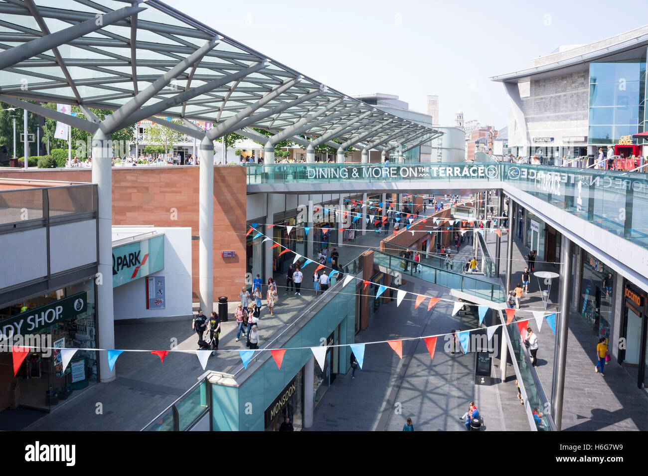 Liverpool One shopping complex development, city centre, Merseyside, UK ...