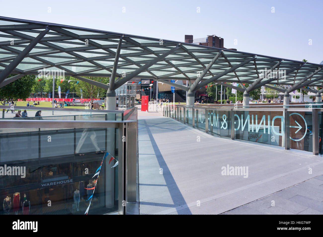Liverpool One shopping complex development, city centre, Merseyside, UK ...