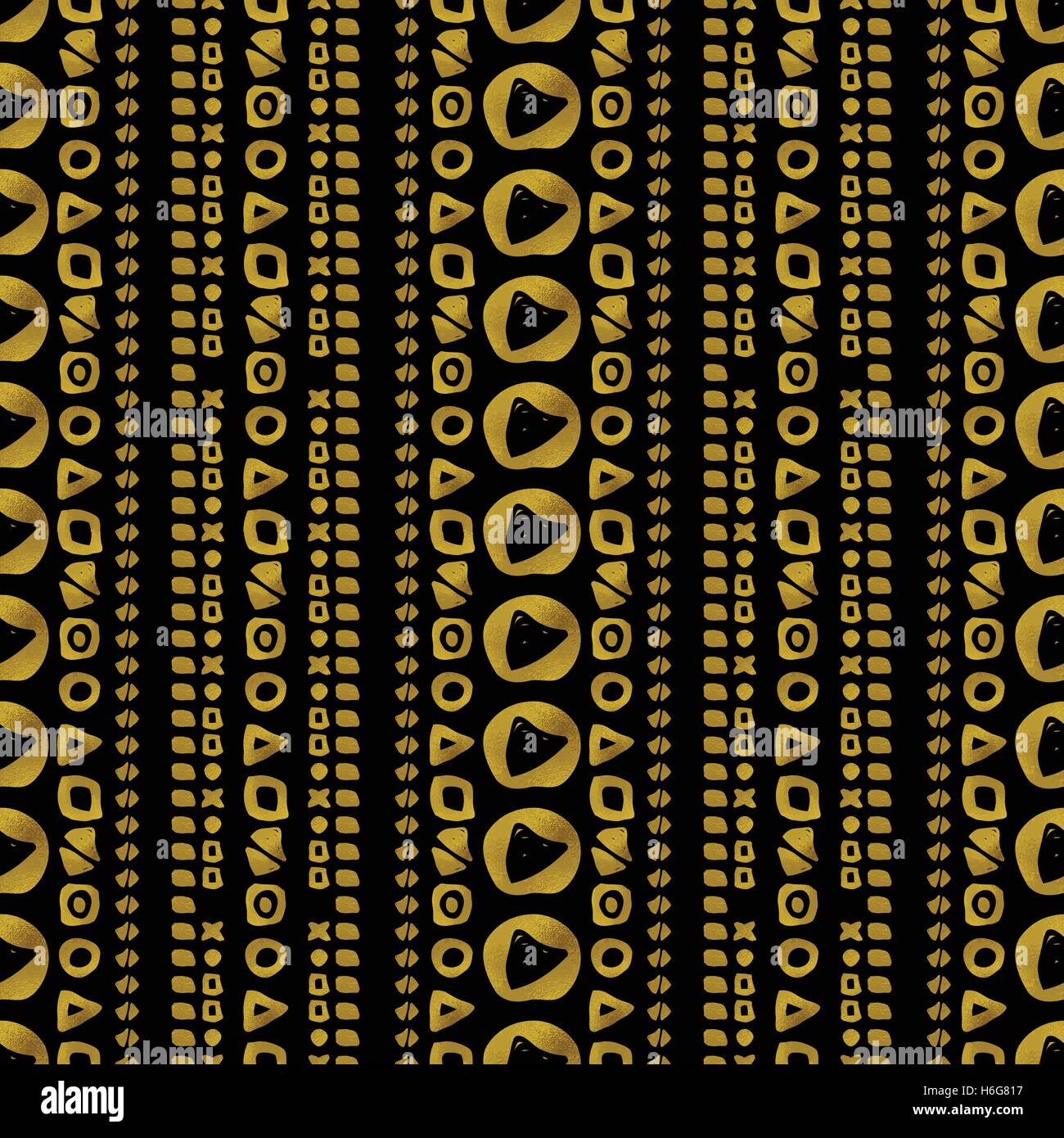 Geometric black and gold seamless pattern Stock Vector Image & Art - Alamy
