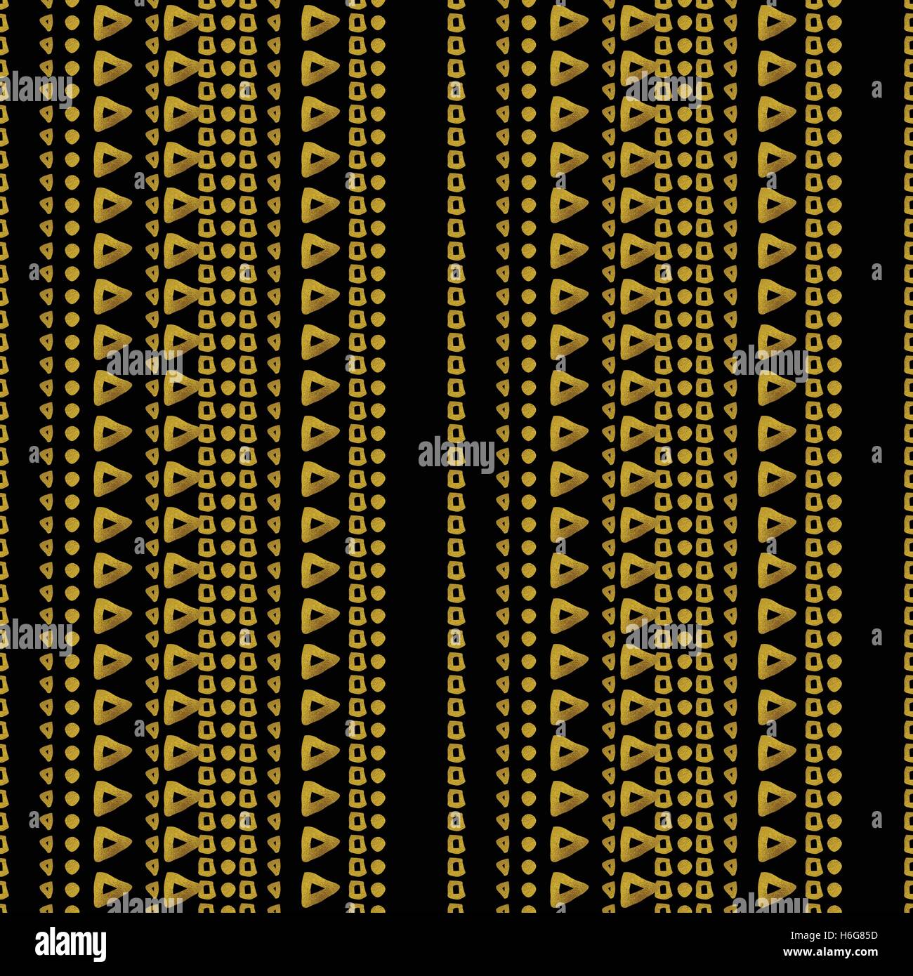 Geometric black and gold seamless pattern Stock Vector Image & Art - Alamy