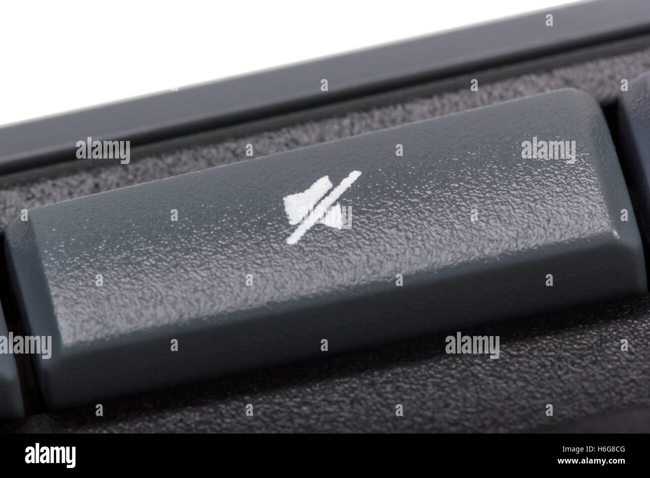 Electronic collection - detail black computer keyboard with key sound ...