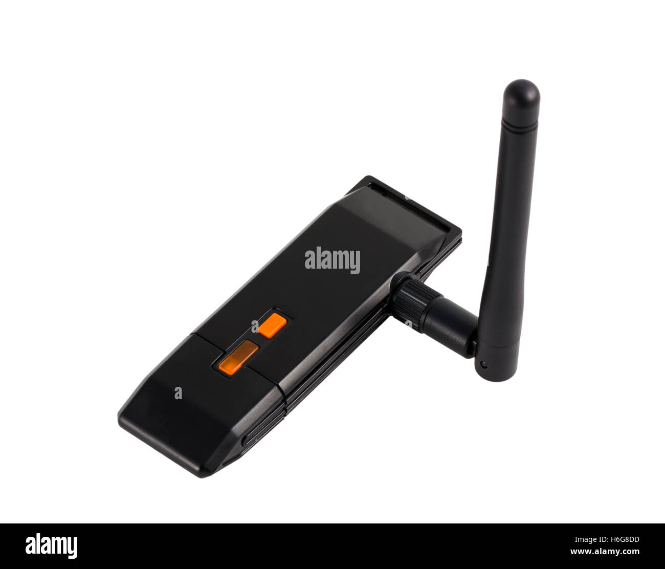 Wi-Fi Wireless USB Adapter isolated on white background Stock Photo - Alamy
