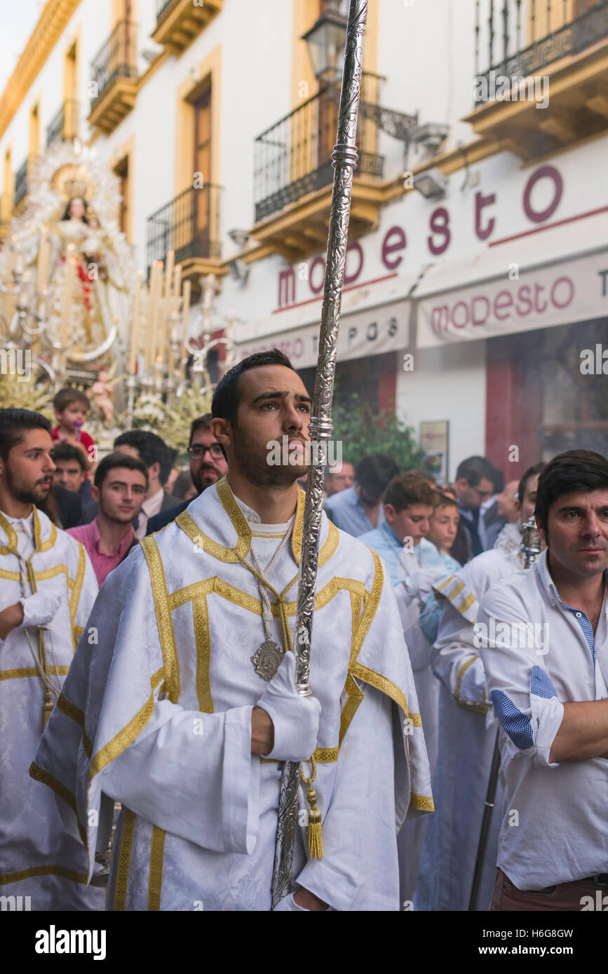 Solemn religious procession hi-res stock photography and images - Alamy