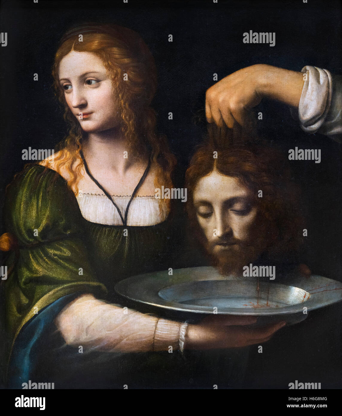 Salome with the Head of John the Baptist by Bernardino Luini (c.1480 ...