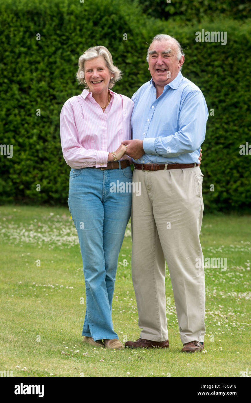 The Right Honourable Michael Mates, with his wife Christine, at home in ...