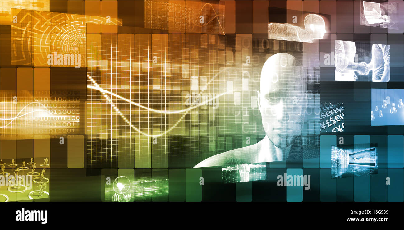 Smart Idea and Clever Solution as Art Stock Photo - Alamy