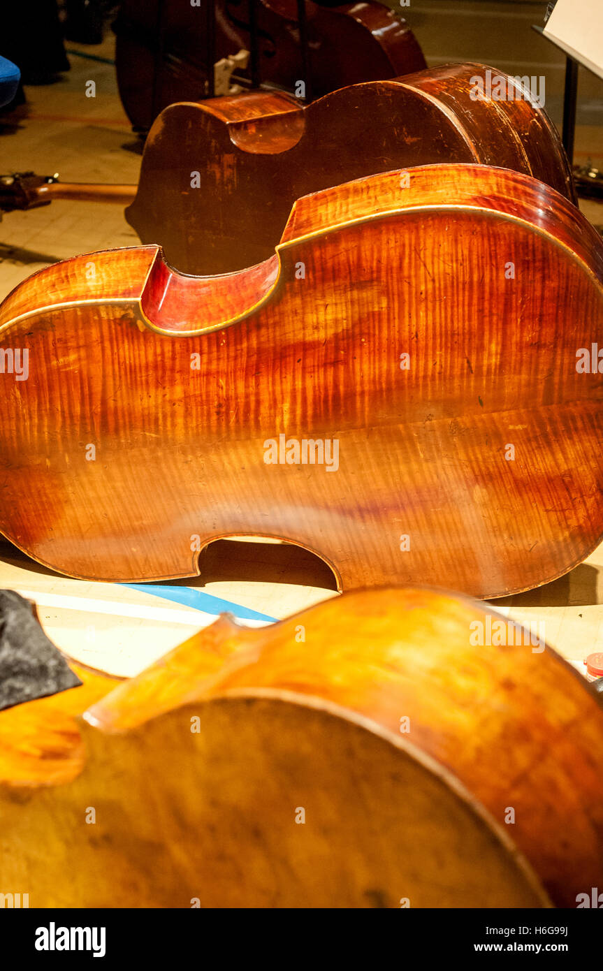 Close-up details of musical instruments being played Stock Photo - Alamy