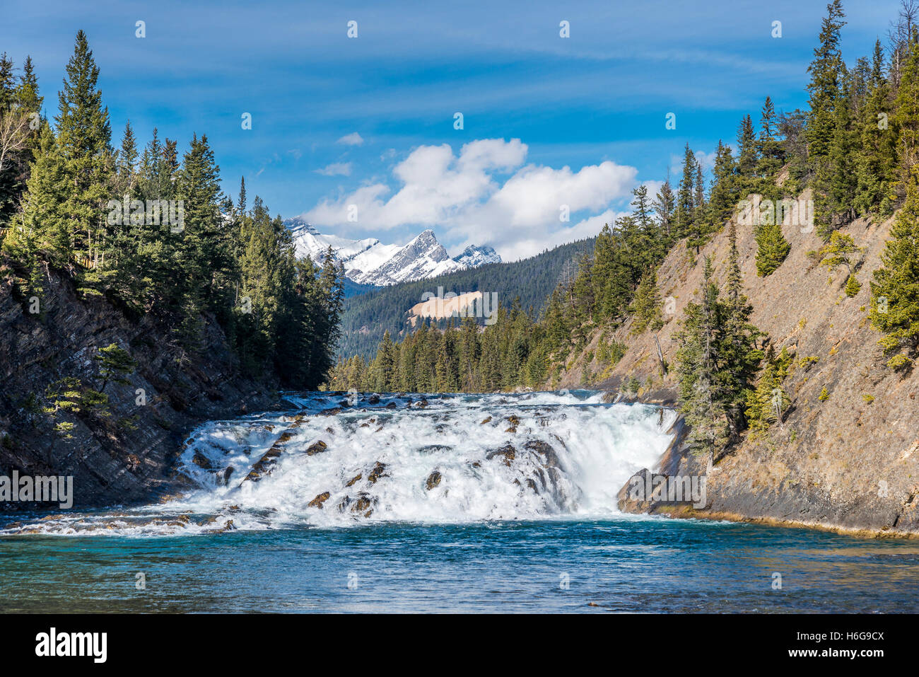 Banff Bow River Falls
