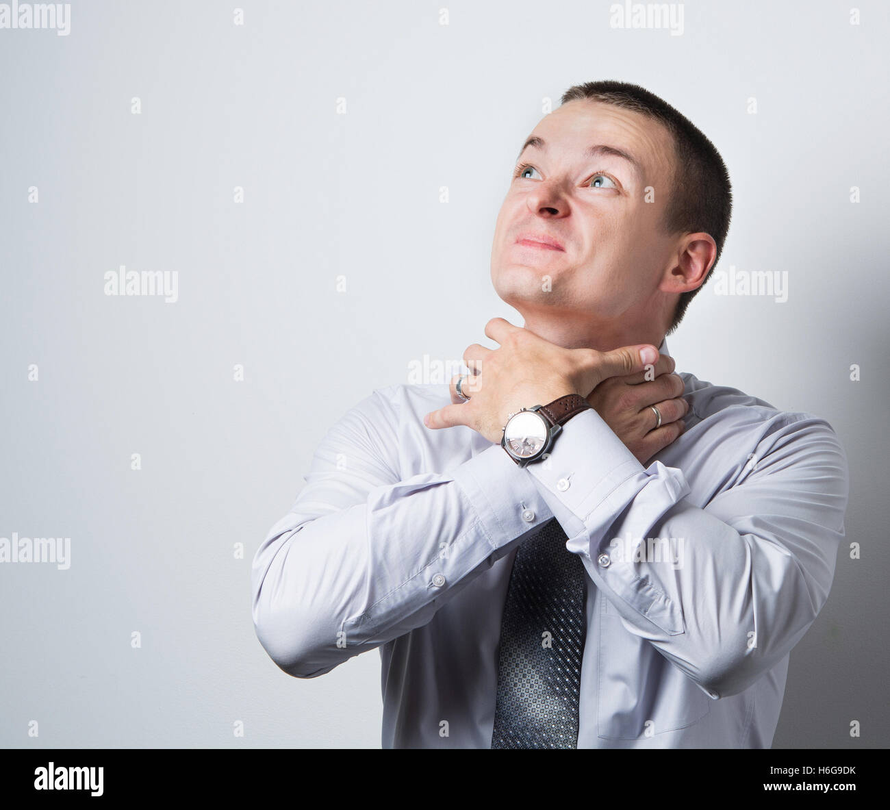 office worker in anger Stock Photo - Alamy