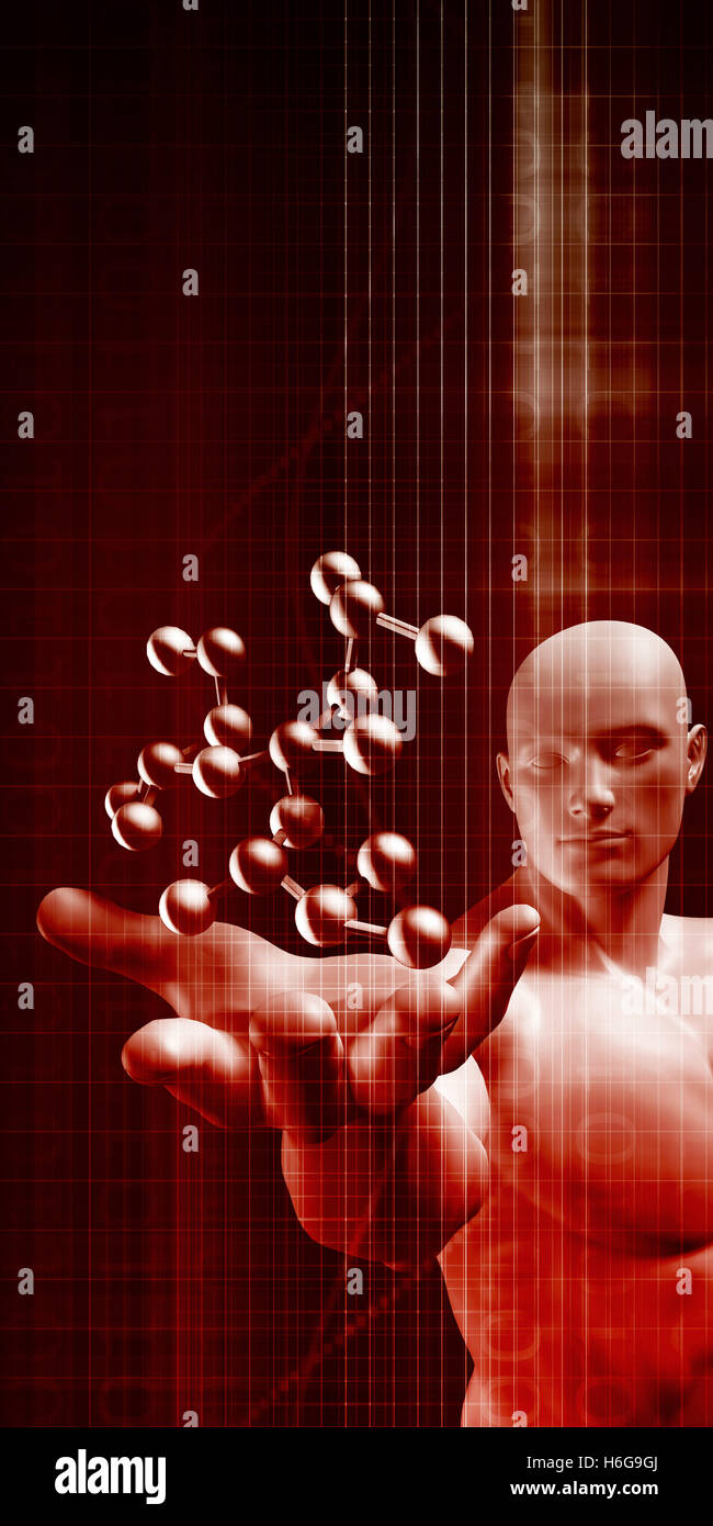 Pharmaceutical Industry and Biochemistry as a Science Concept Stock ...