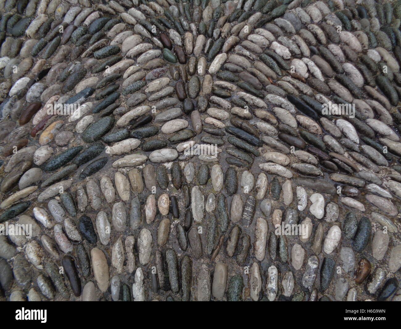 Vintage Style Cobblestone Path on the Rainy Day in Mostar Old Town ...