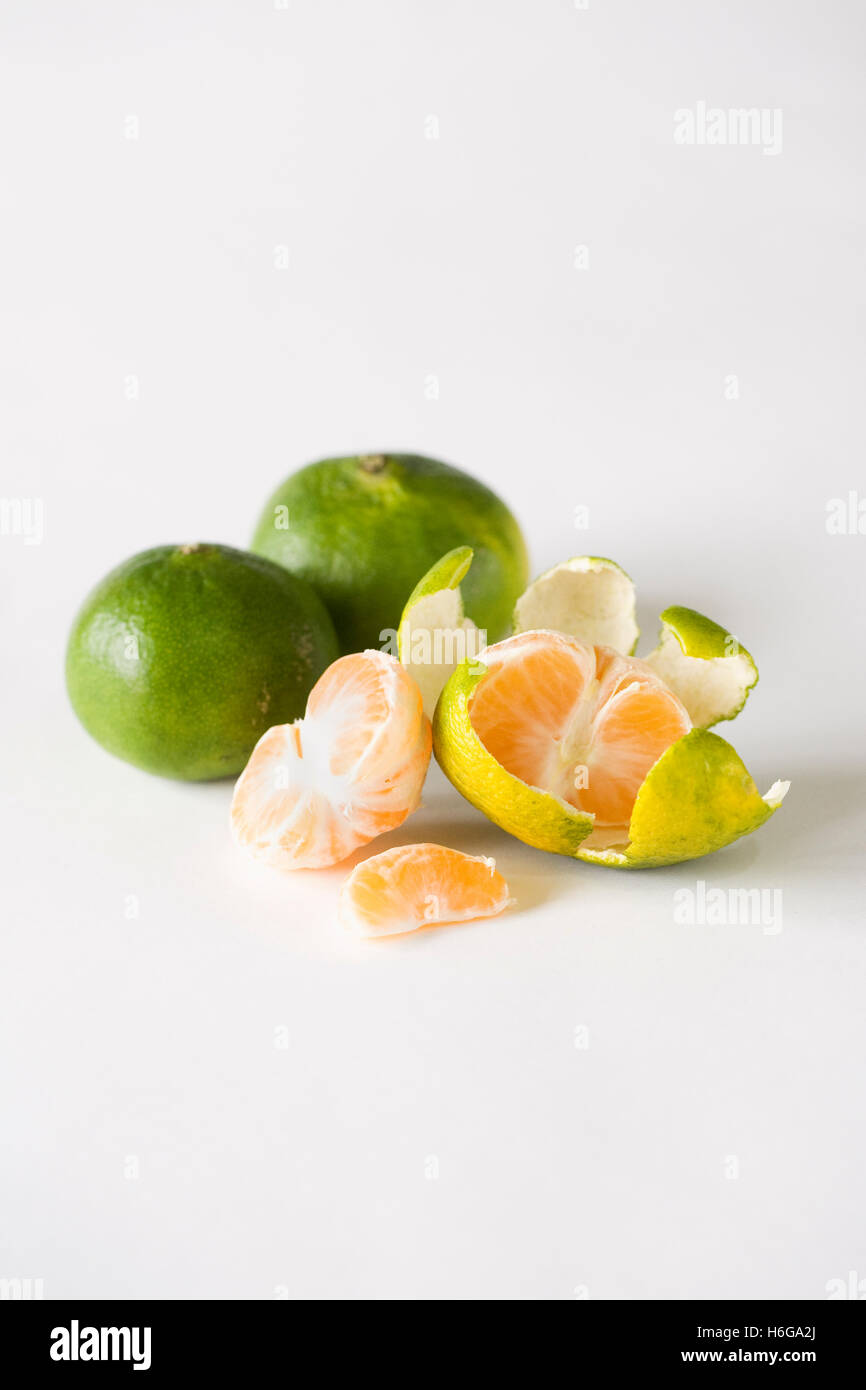 Green satsuma hi-res stock photography and images - Alamy