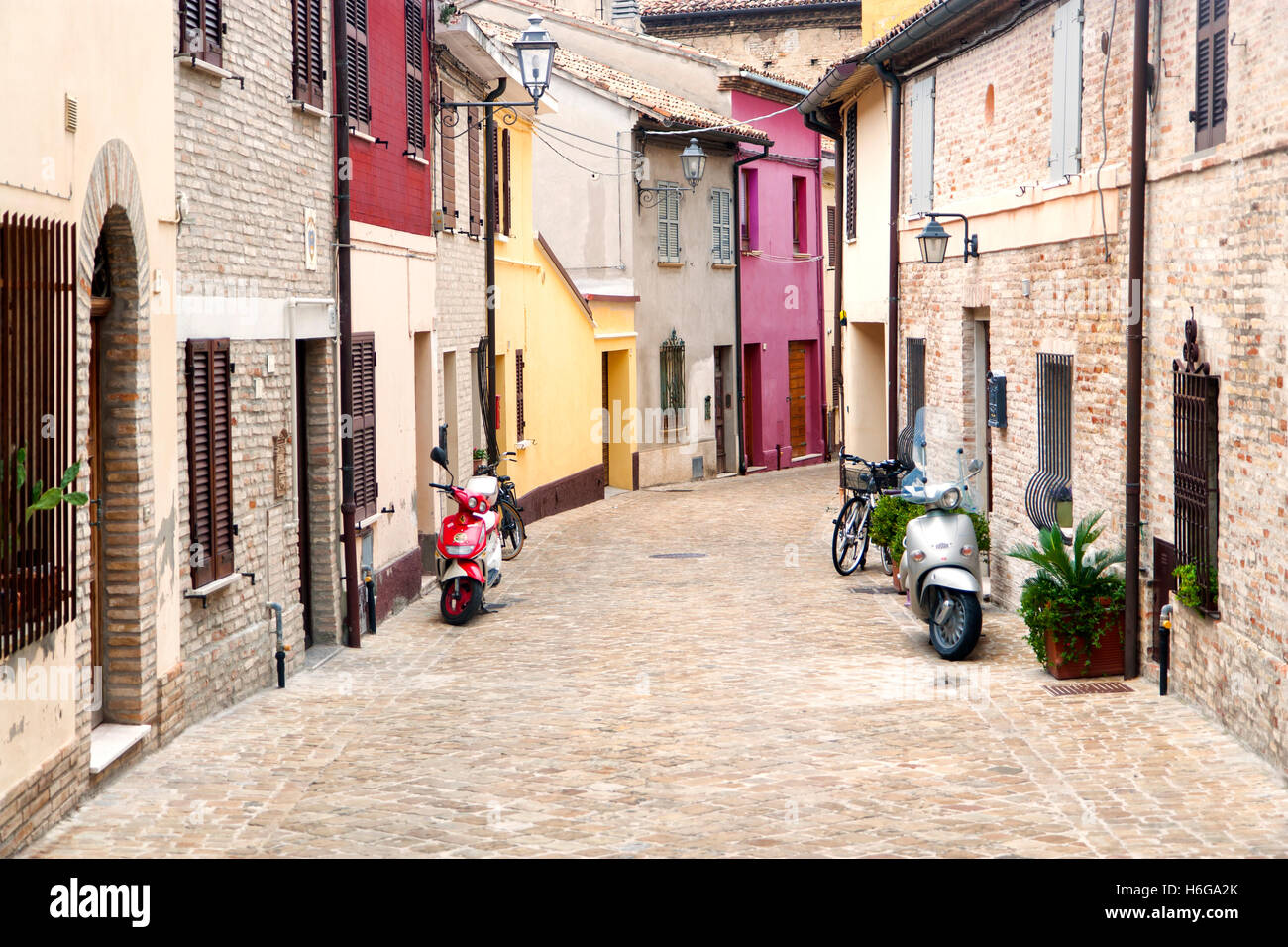 Little italian street hi-res stock photography and images - Alamy