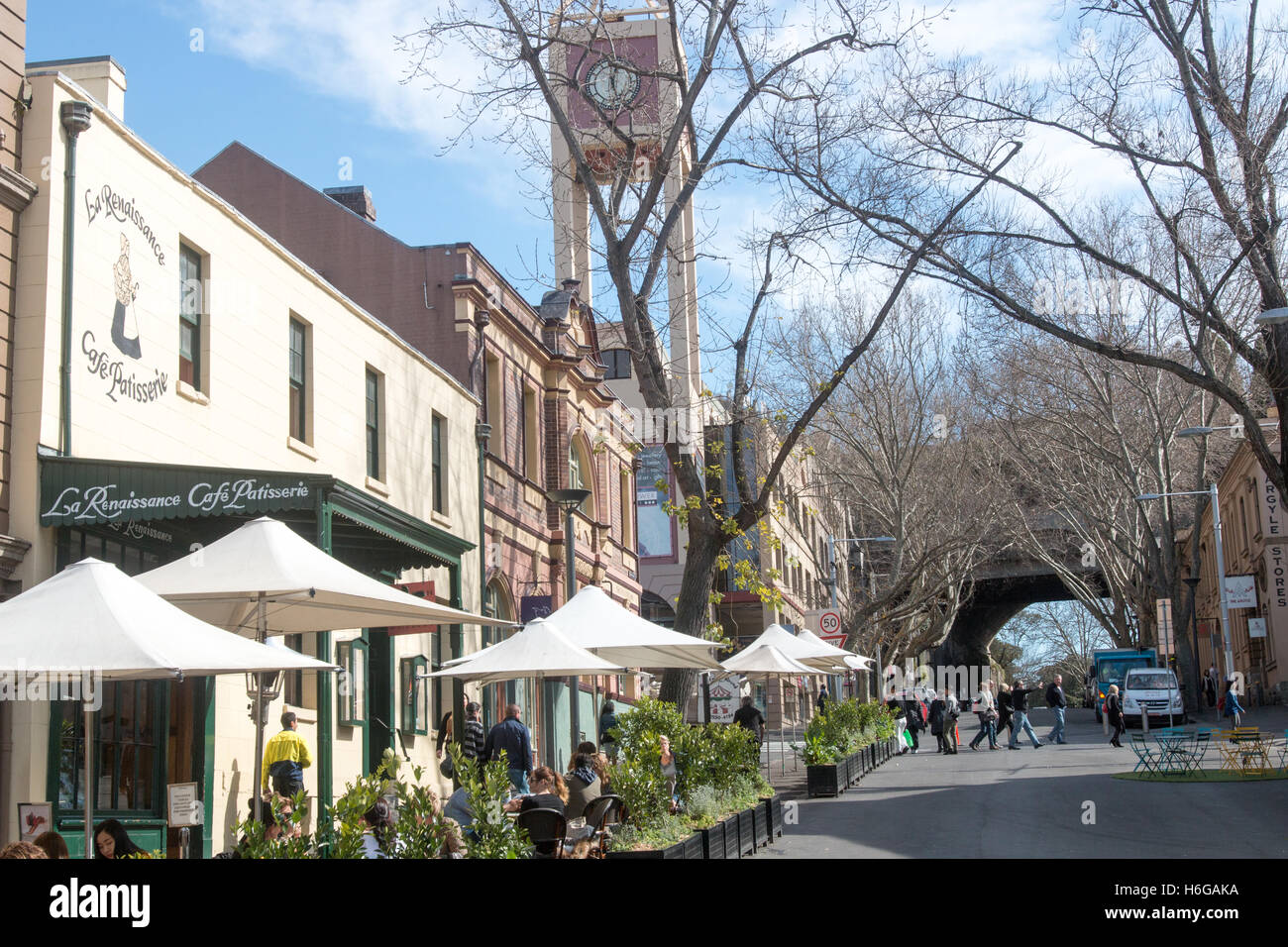Historic The Rocks area of Sydney, colonial settlement, Sydney,New ...
