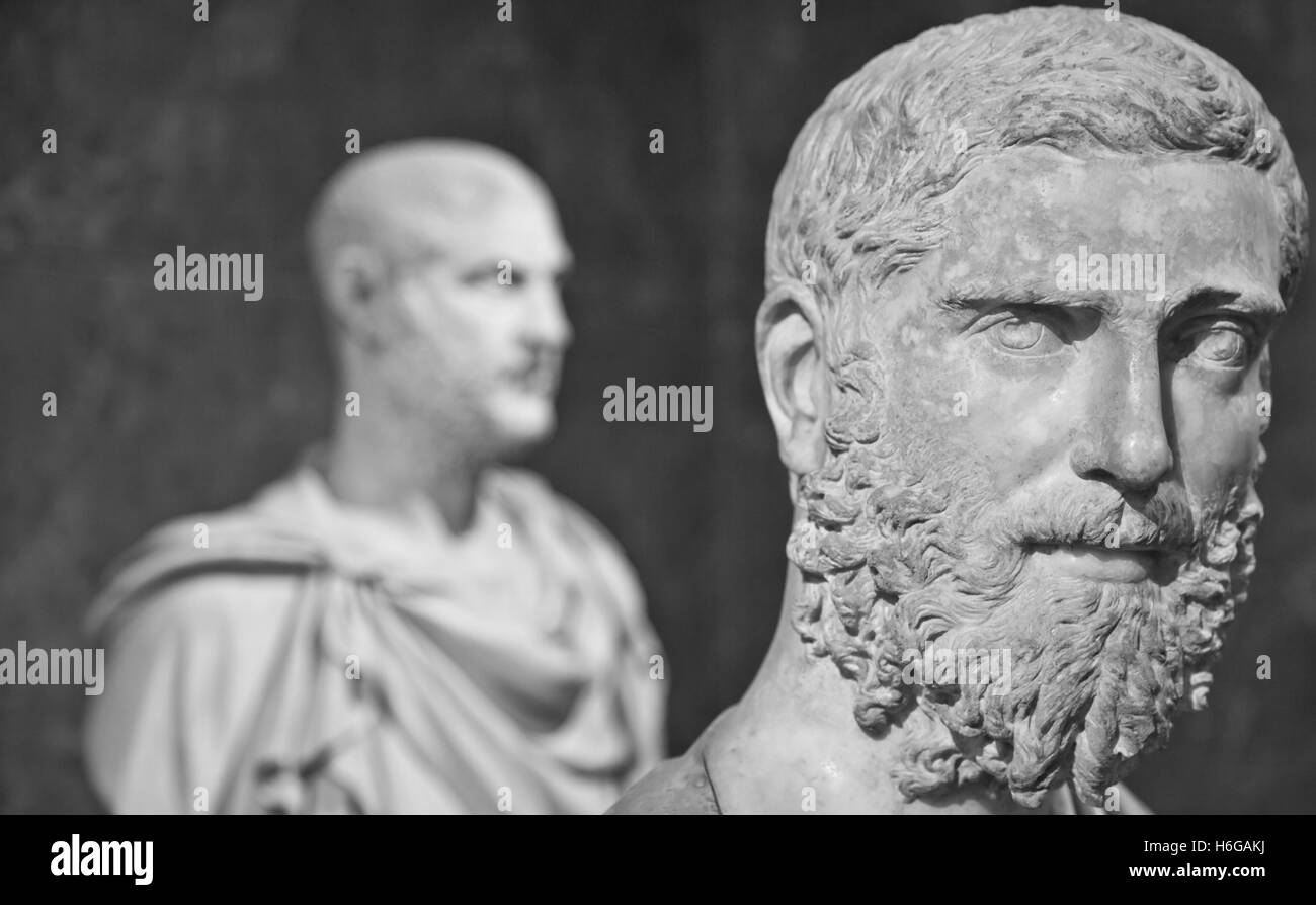 Ancient greek male statue Black and White Stock Photos & Images - Alamy
